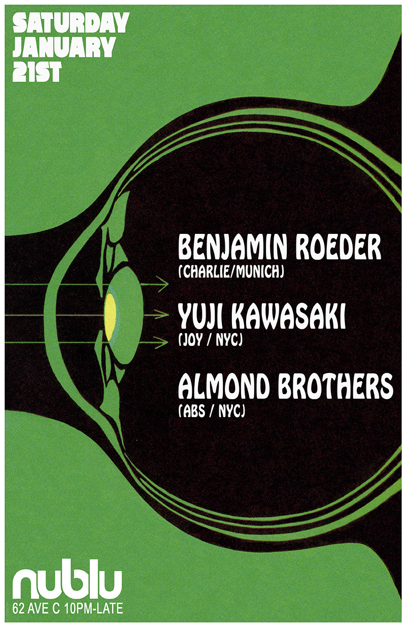 Saturday, January 21st at Nublu 62 | Nublu